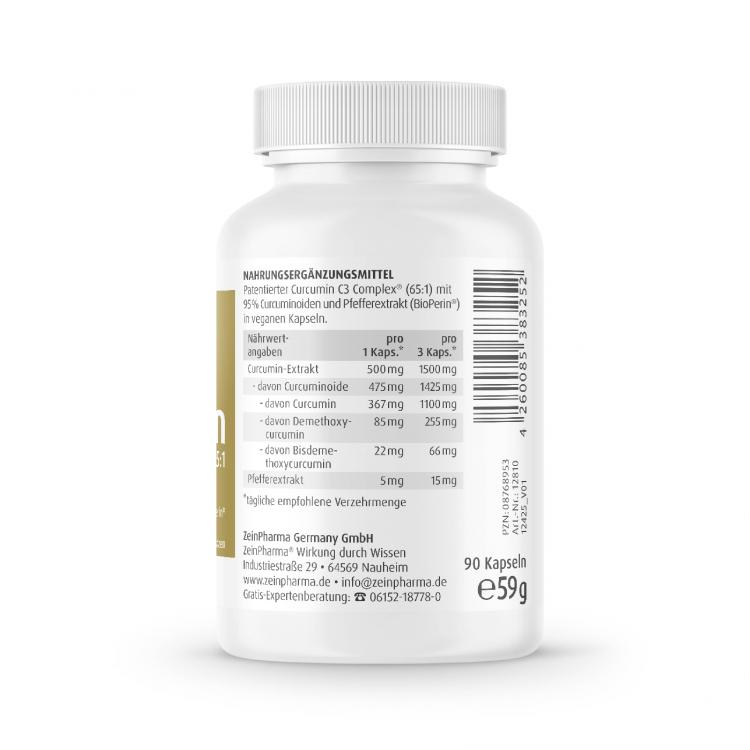 Curcumin Triplex 500mg (90 capsules) – Ikkual